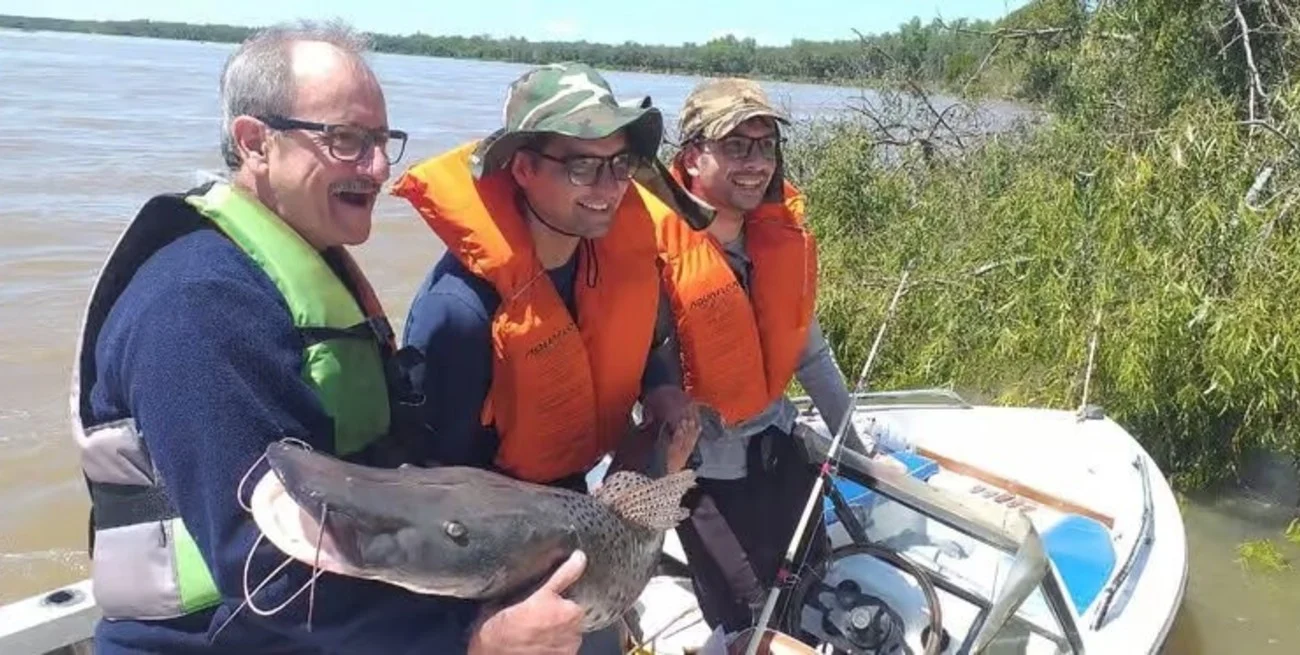 Andrés Franco, con un ejemplar de 125 centímetros, ganó el Concurso del ...